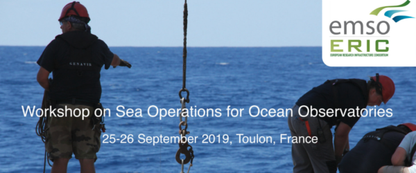 EMSO ERIC Workshop On Sea Operations – EXTENDED DEADLINE – EMSO